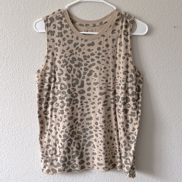 Zoe + Liv | Tops | Cheetah Tank Top | Poshmark